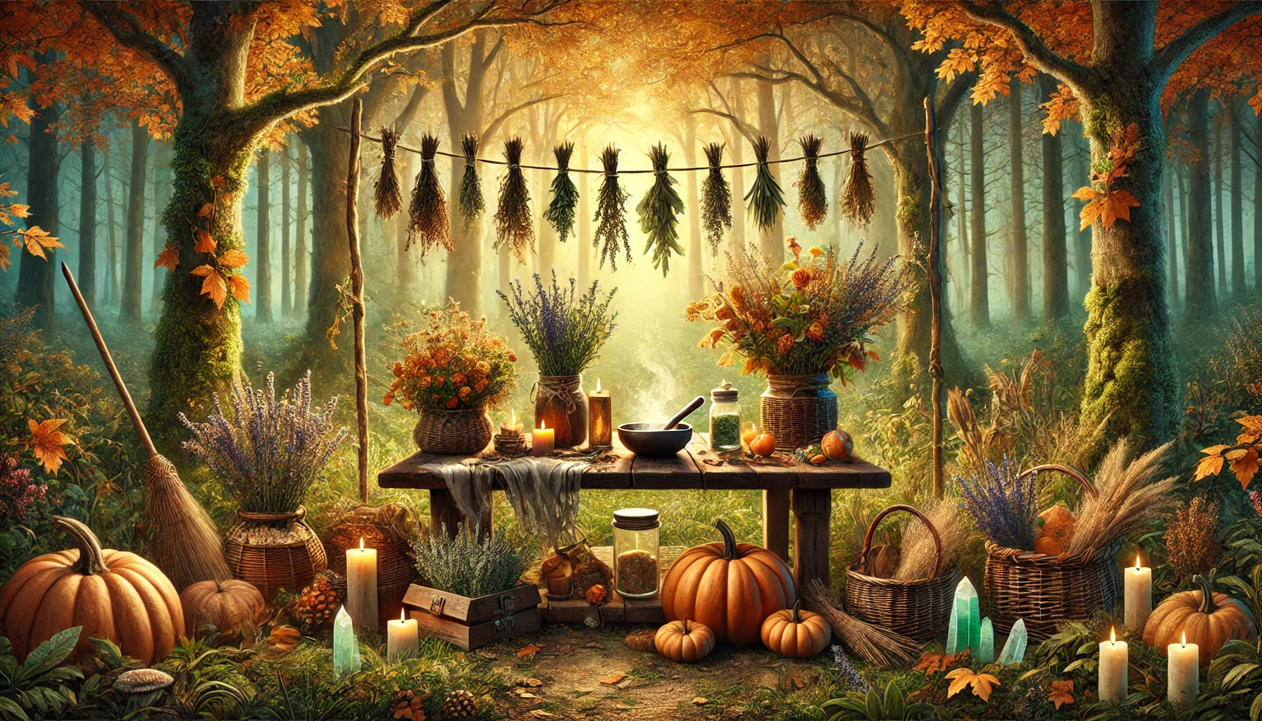 Exploring the Mystical Properties of Autumn Herbs and Plants – Wicked ...